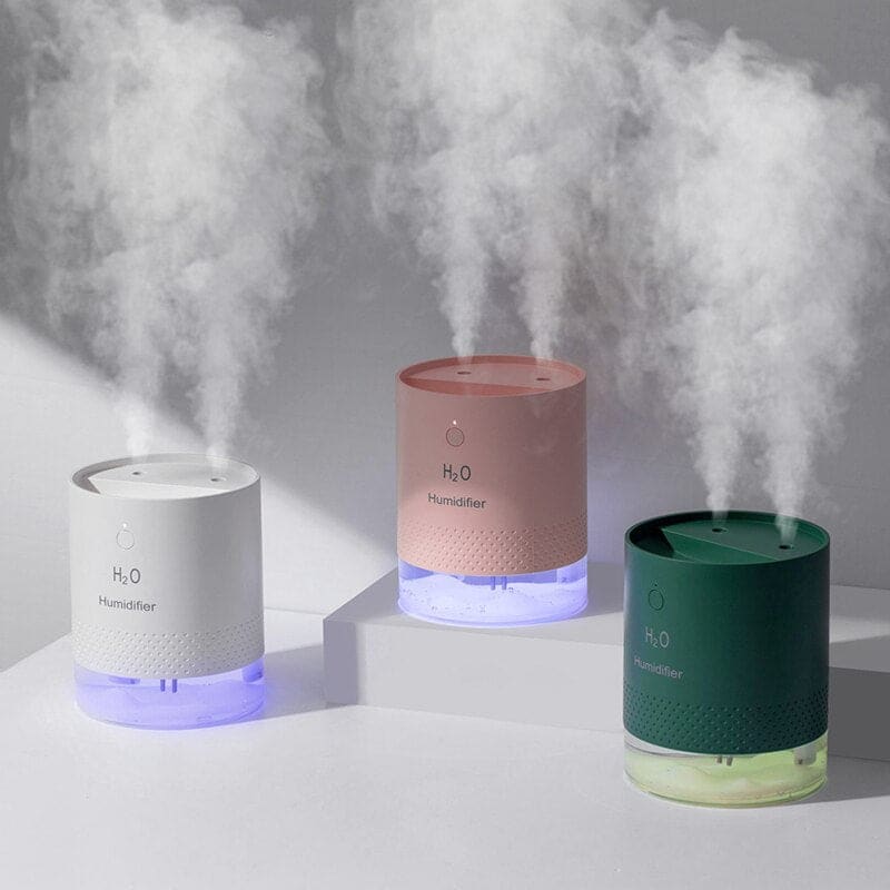 Humidificateur d'Air Silencieux Et Rechargeable à Double Spray ...